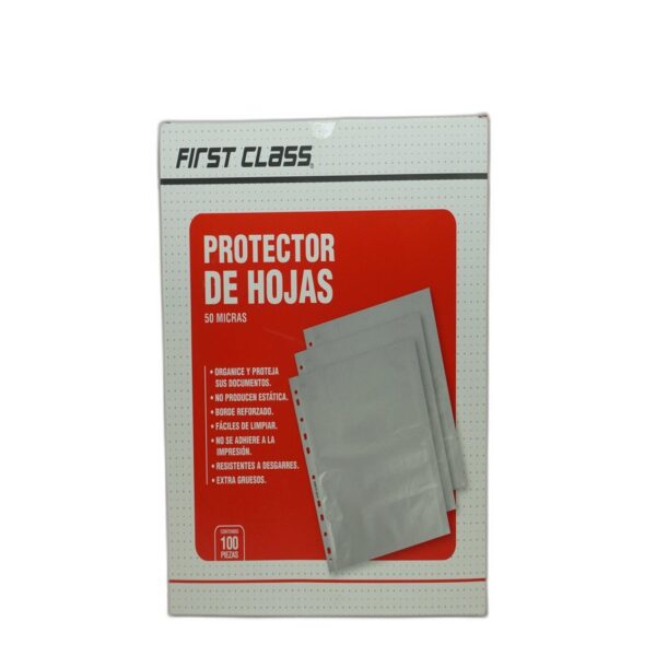 PROTECTOR HOJAS FIRST CLASS 9699 C/100 – Papeleriastar